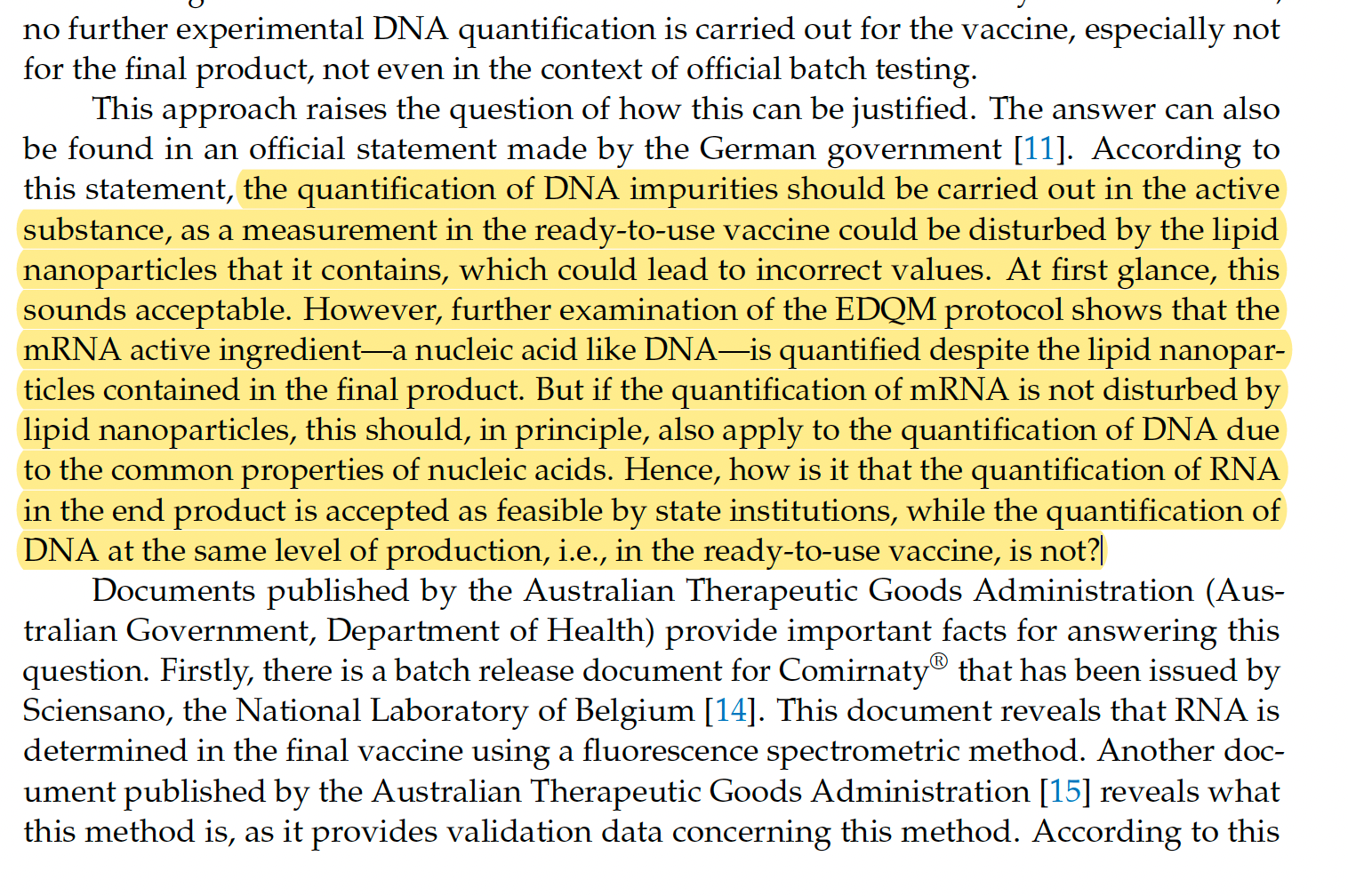 Recent DNA Contamination paper - by Anandamide