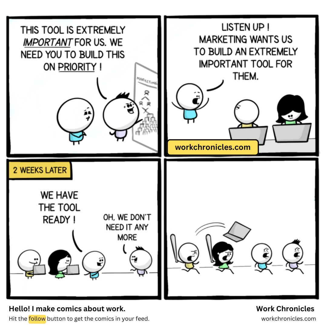 (comic) Top priority - Work Chronicles