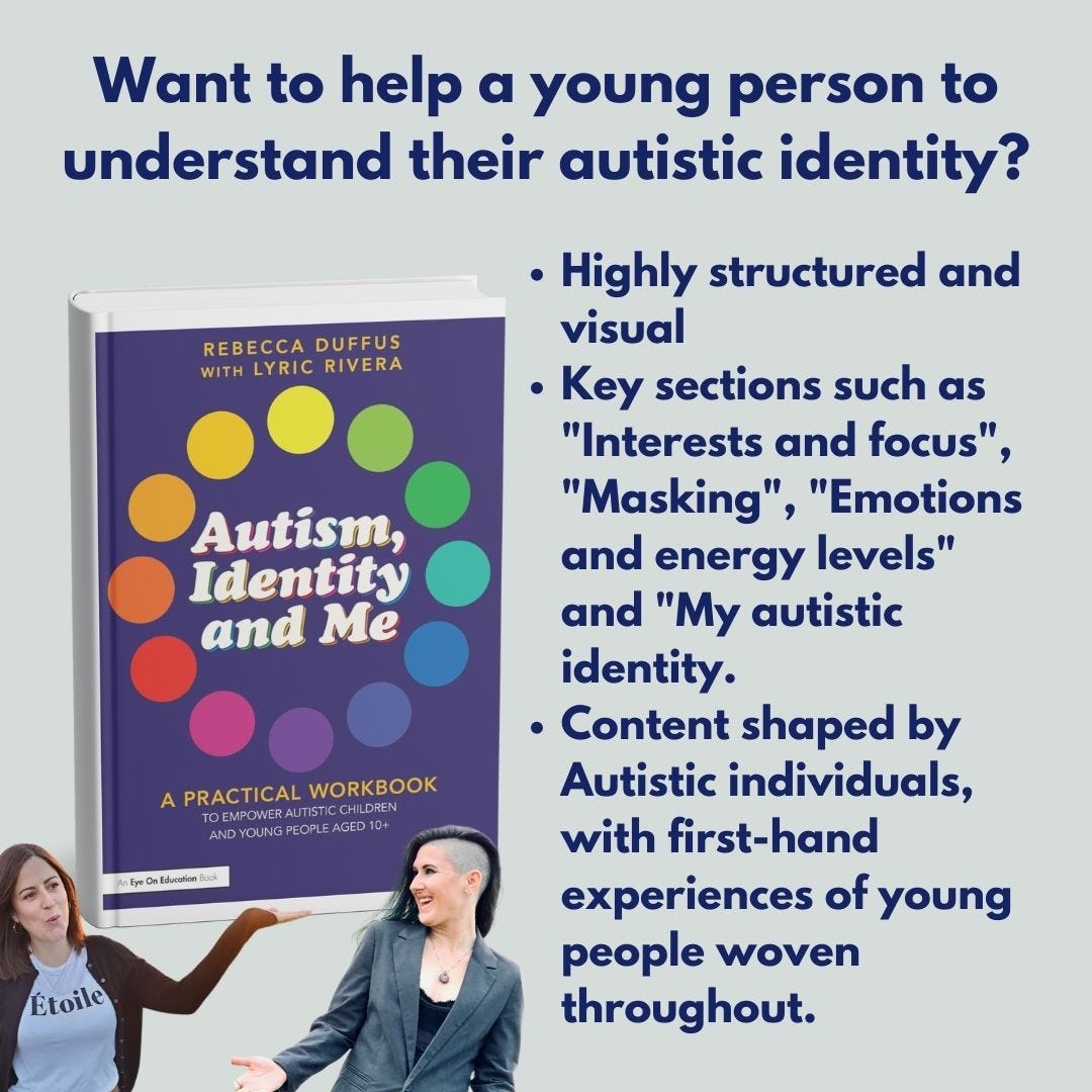 Available NOW: Autism, Identity and Me Workbook for Children and Young ...