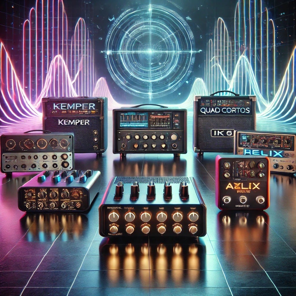 How the Top Guitar Amp Modelers Stack Up: Kemper, Quad Cortex, Axe-FX ...