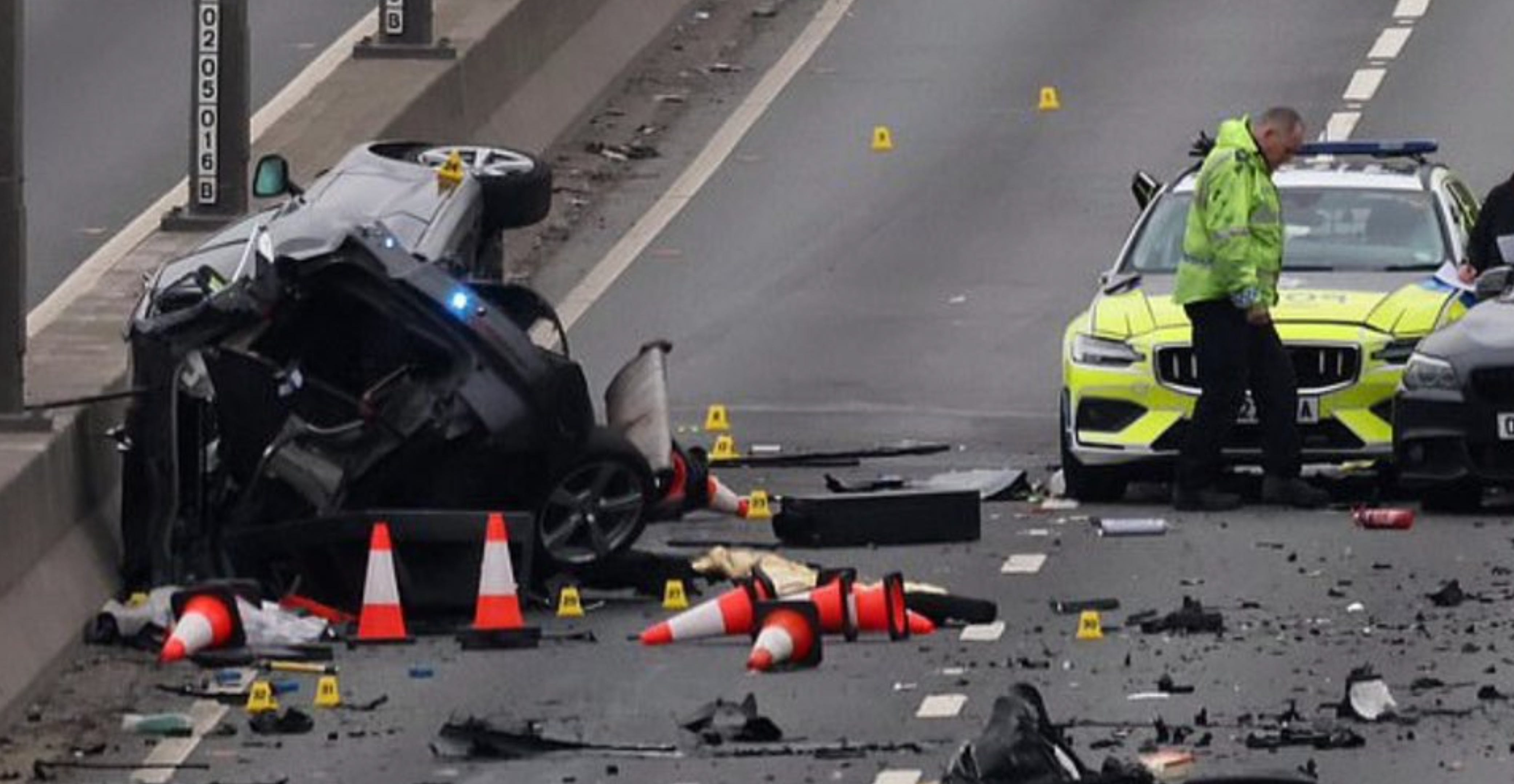 BREAKING | Several Police Officers Seriously Injured in A1 Collision as ...