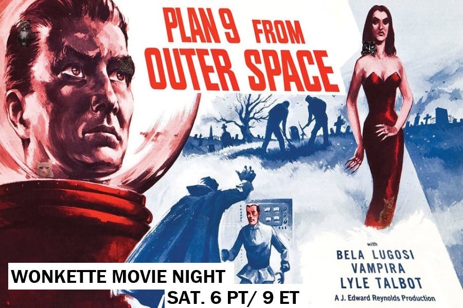 Wonkette Movie Night: Plan 9 From Outer Space