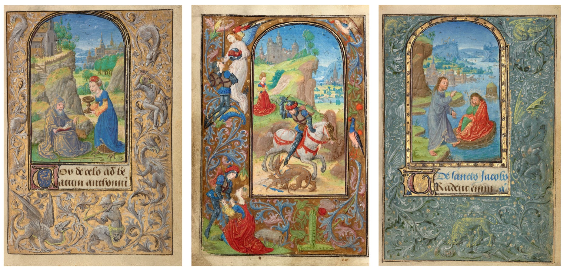 An 800 year old prayer book that's decorated with puns