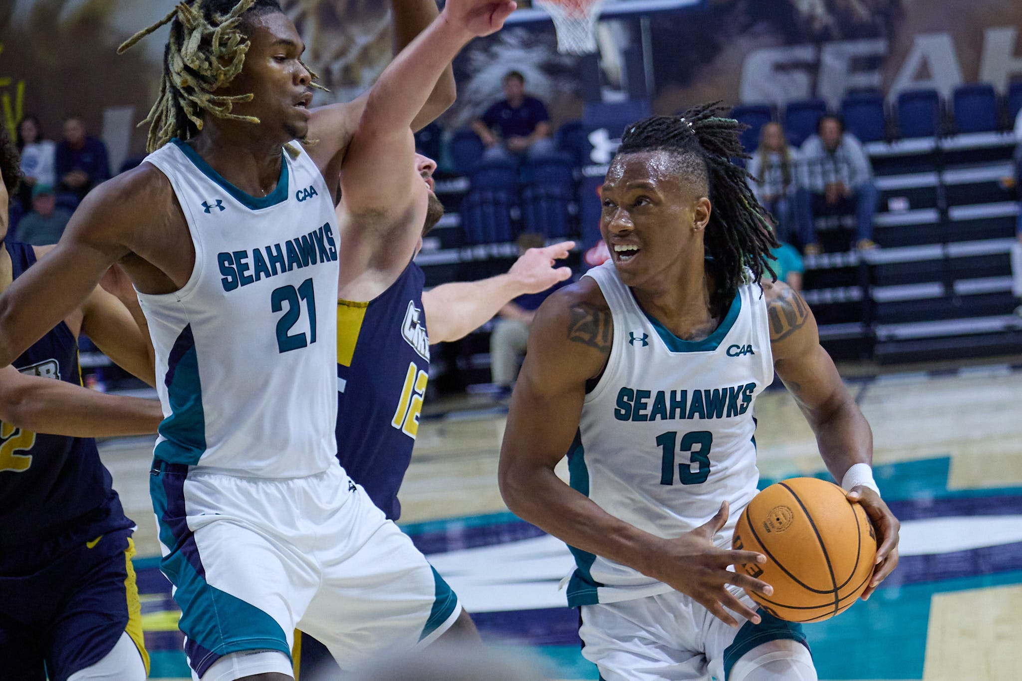 White, Hawks Grow Up in Victory at Marshall