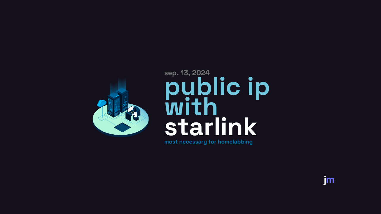 How to Get a Public IP with Starlink - jmcglock