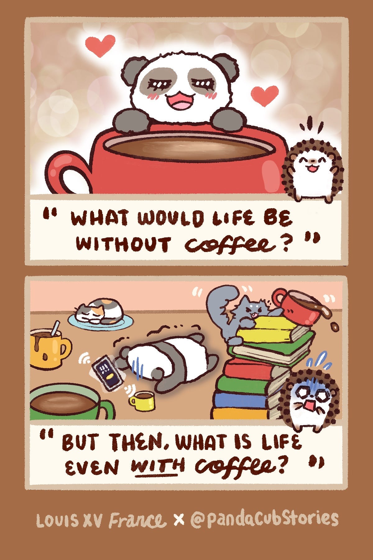 Riposte Card No. 4: Passed-out Panda! - Get Wit Quick