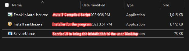 Automating Interactive Program Installs through Intune