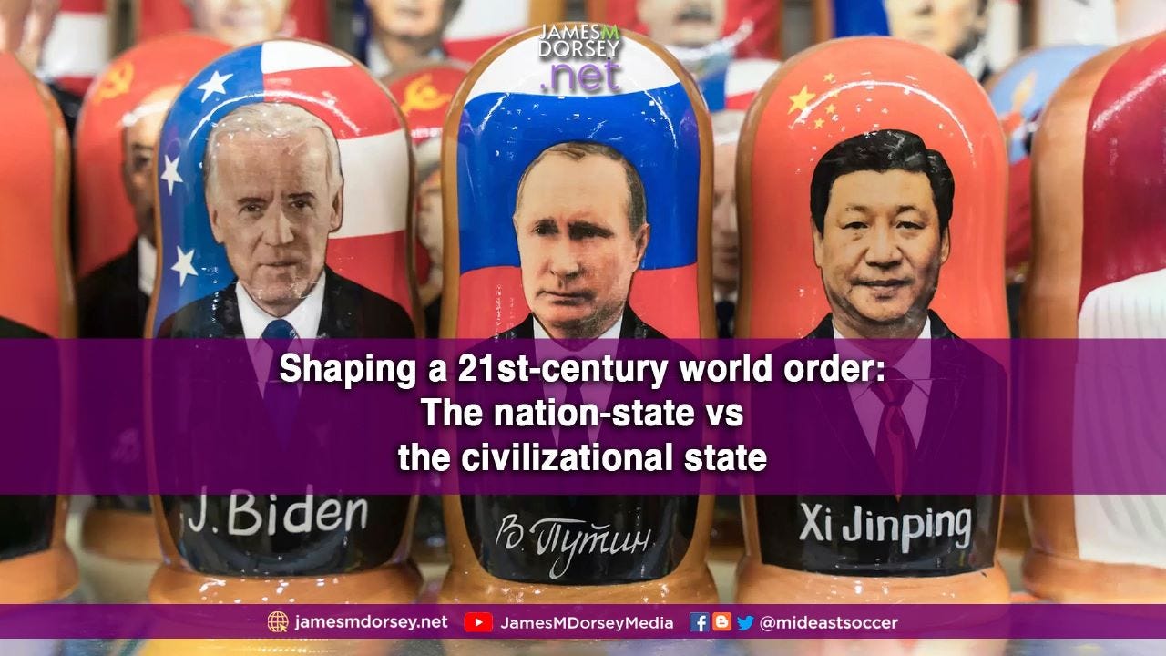 Shaping a 21st-century world order: The nation-state vs the ...