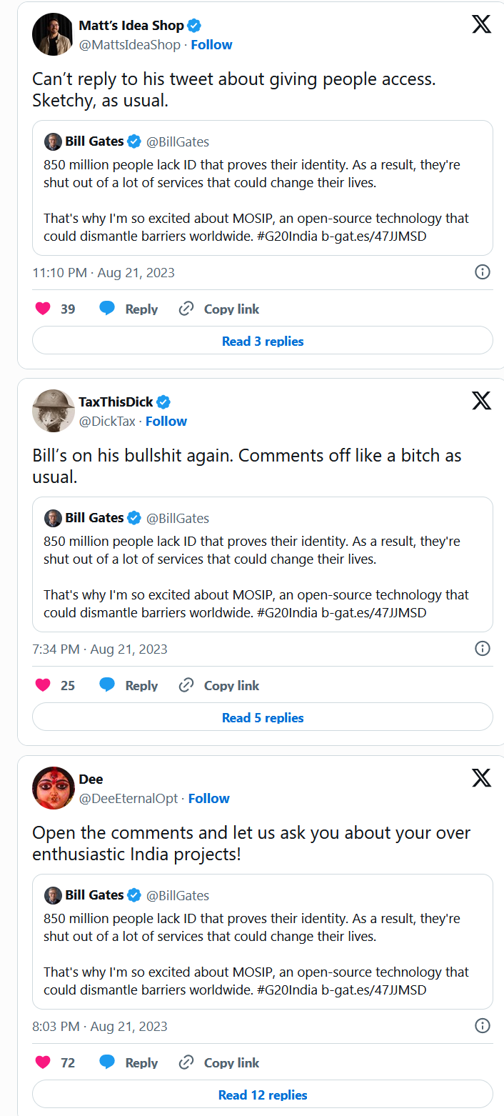 Ο Bill Gates Εγκαινιάζει το Υποχρεωτικό Σύστημα Ψηφιακής Ταυτότητας, το ...