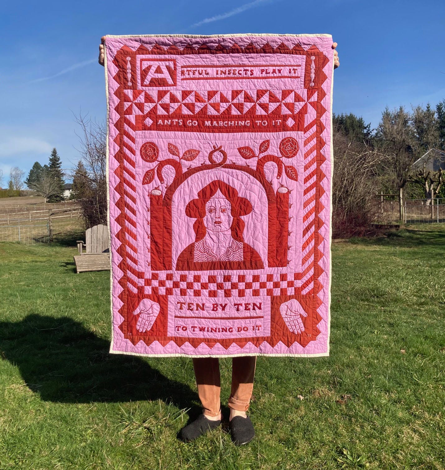 Medieval Death Quilt - by Carson Ellis - Slowpoke