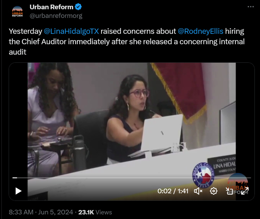 Harris County Officials Vote for In-House Audit of Dema Consulting