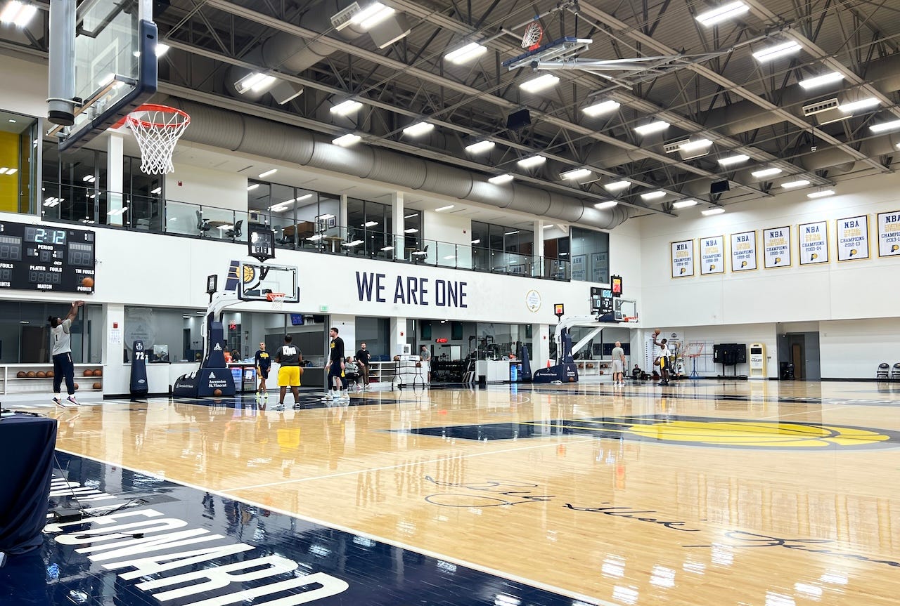 What was learned from Pacers GM Chad Buchanan ahead of a competitive ...