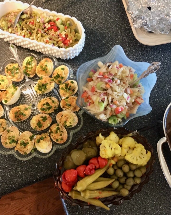 THE RETURN OF THE RELISH TRAY - by April McGreger