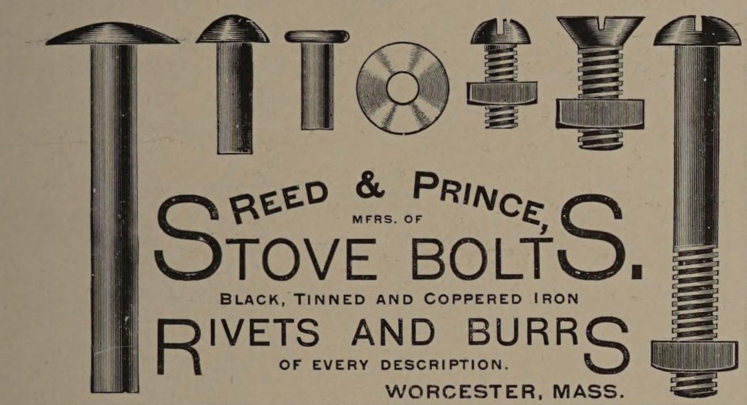 Reed & Prince Mfg. Co. - by Douglas Ott