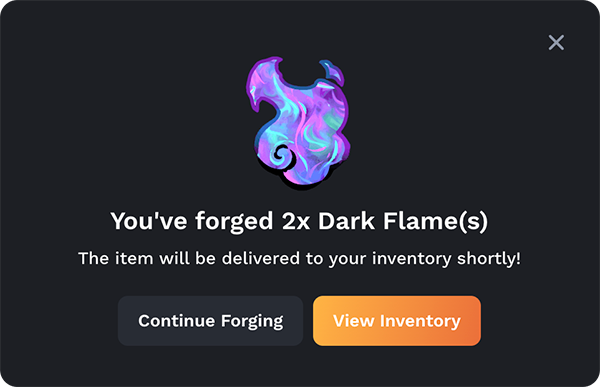 Forging is LIVE on App.axie! - by Axie Infinity