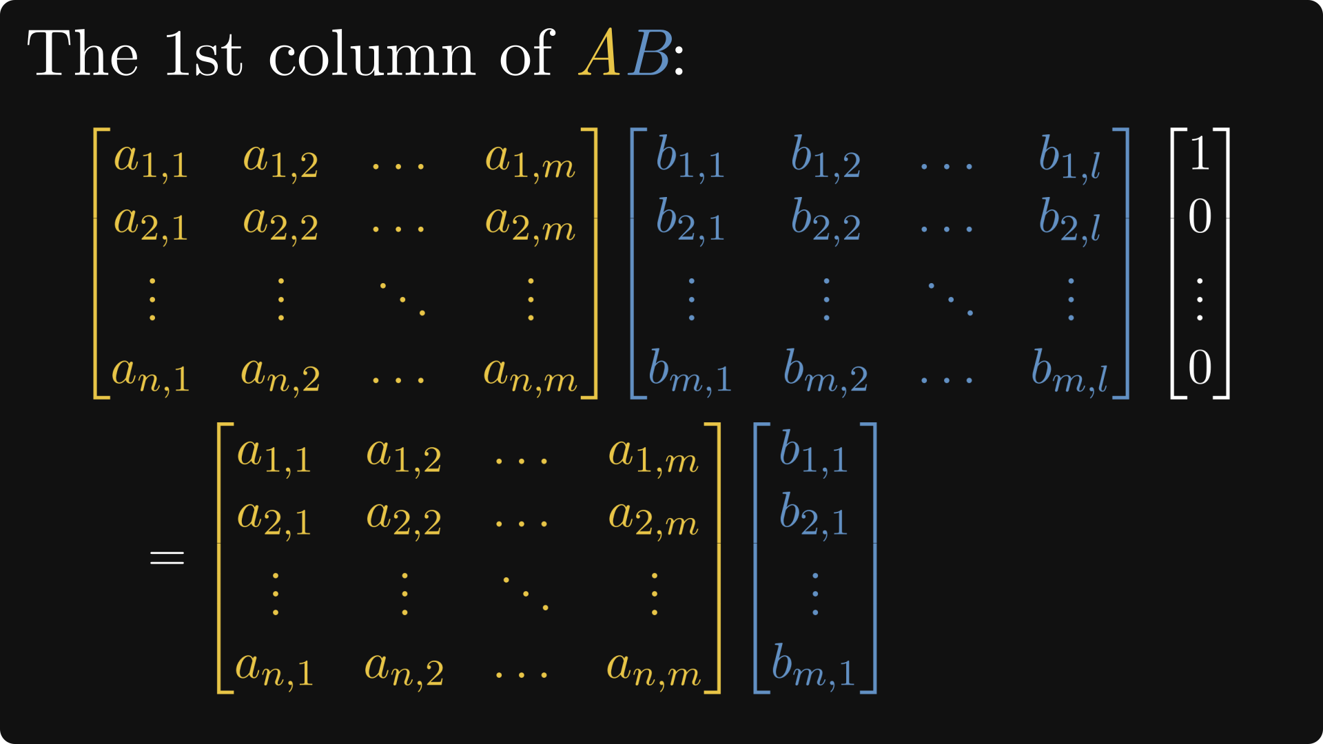 Epsilons, no. 2: Understanding matrix multiplication