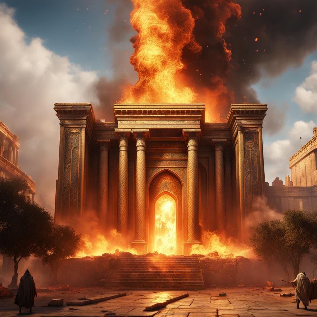 Comment la destruction du Second Temple fait référence au Christ