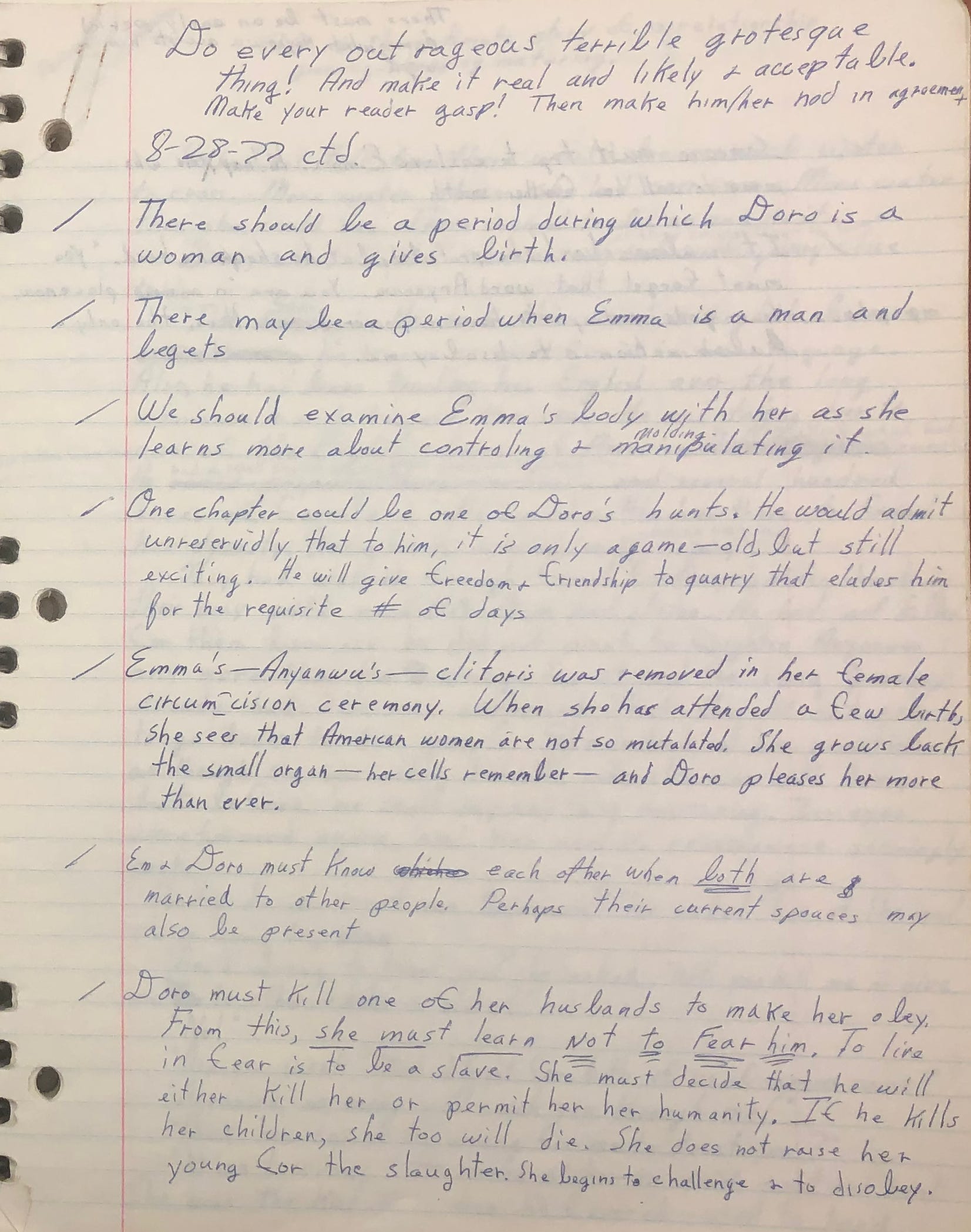 How to Write a Bestselling Novel: 4 Tips from Octavia Butler's Notes