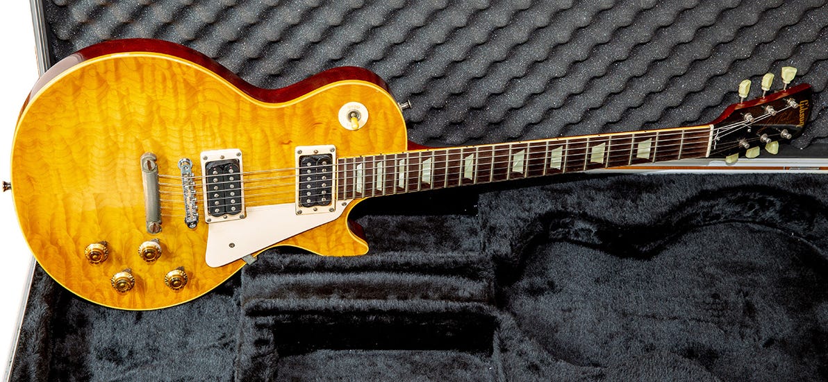 Slash's Hunter Burst Up For Auction – Guitar Gavel