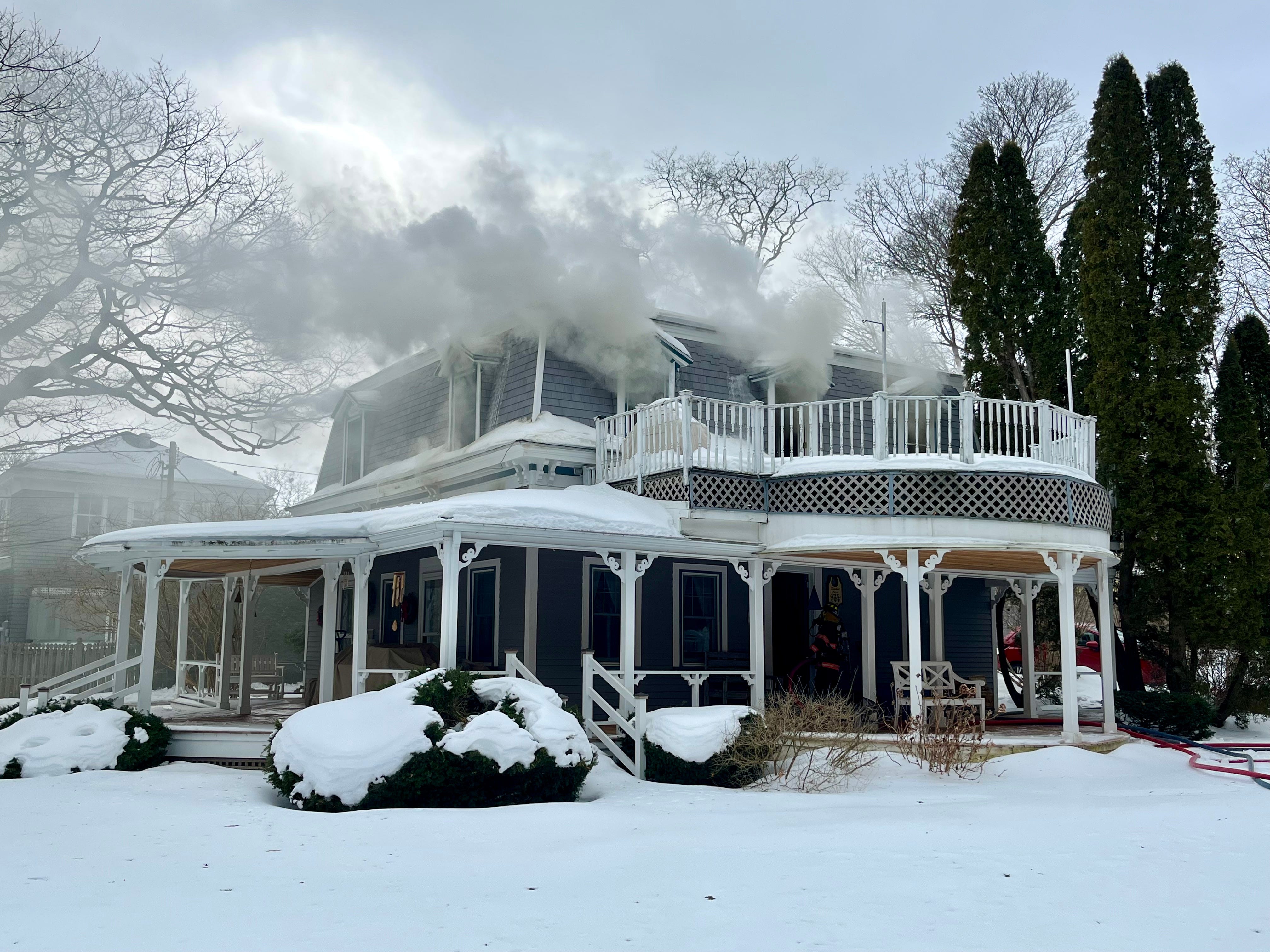 Bar Harbor Battles Three-Alarm Fire at Historic Downtown Home – Bar ...