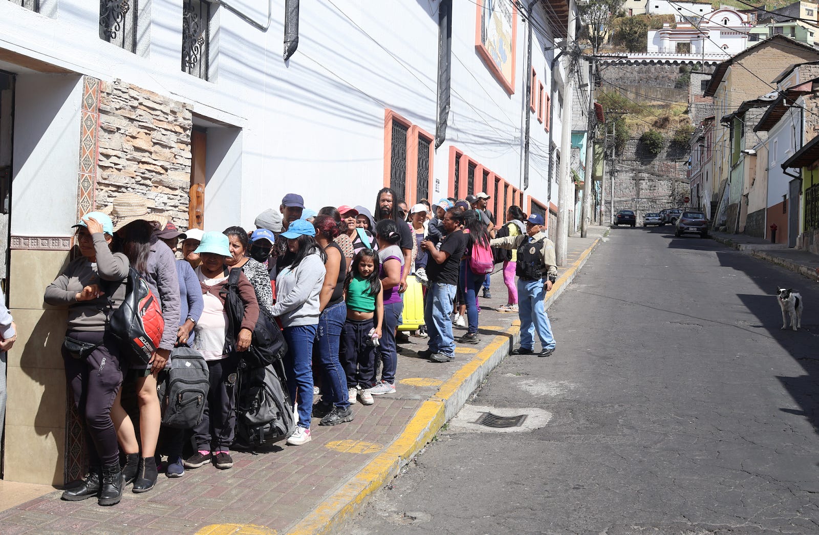 In Quito, welcoming Christ - The Pillar
