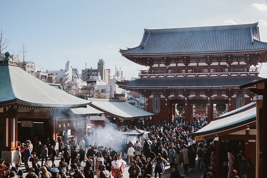 5F in Tokyo and Kyoto, Japan - by Anne Lowrey