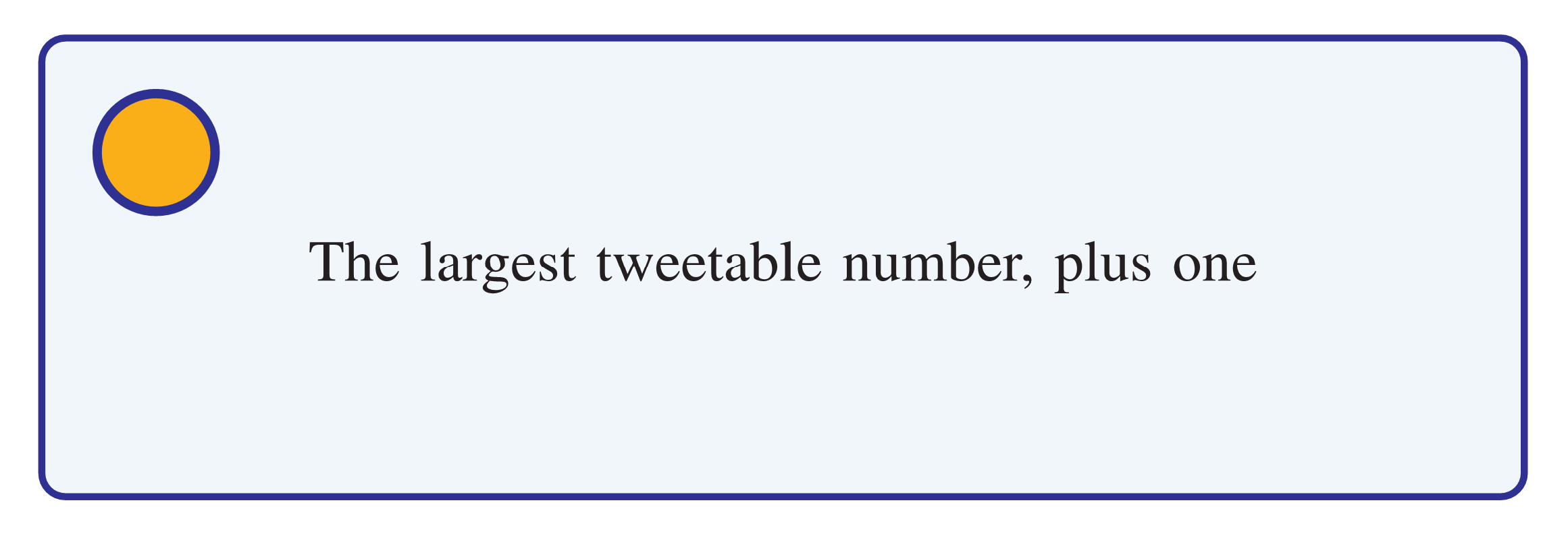 The largest tweetable number - by Joel David Hamkins