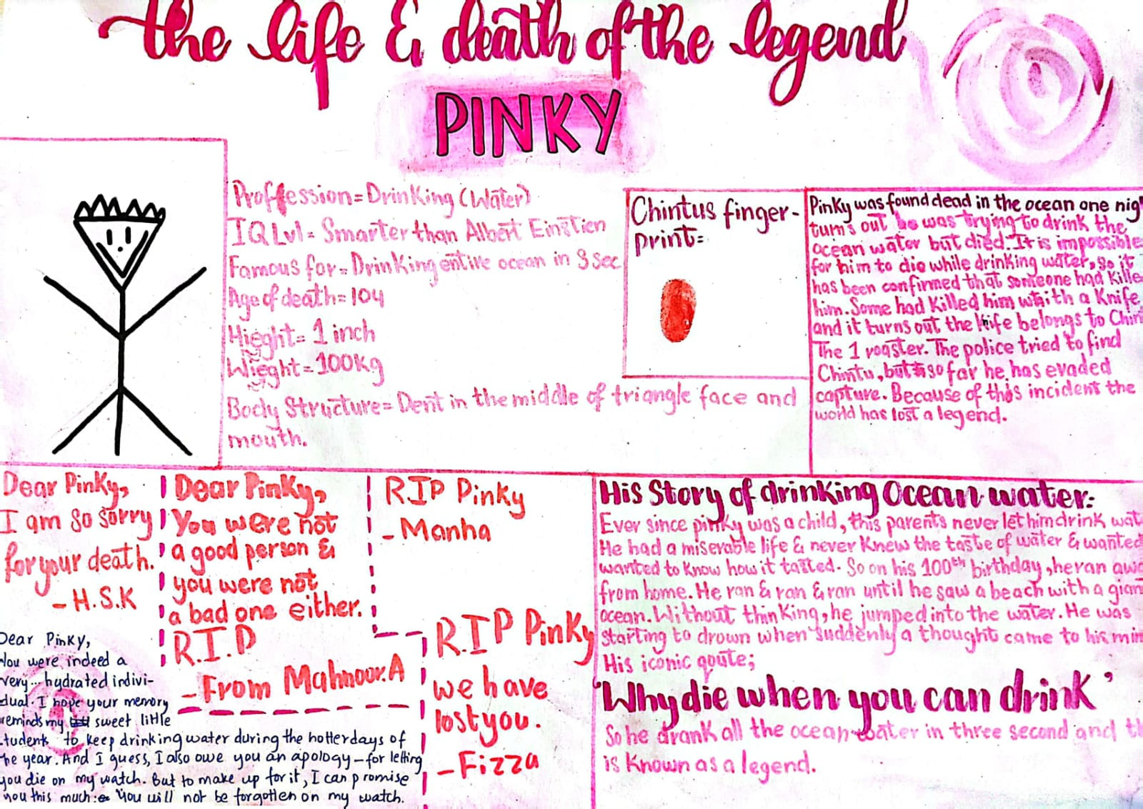 The First Souvenir: Memos from Pinky's Funeral