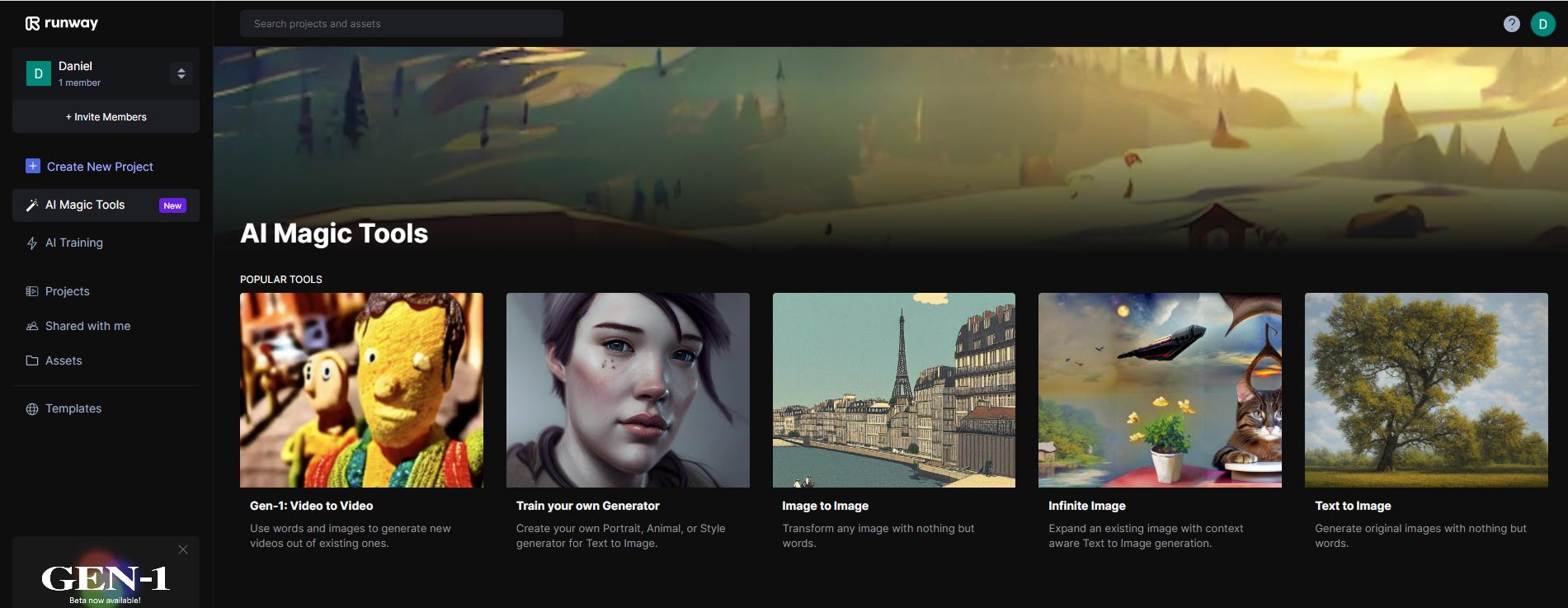 A Taste of Text-To-Video: Two Recent Tools - by Daniel Nest