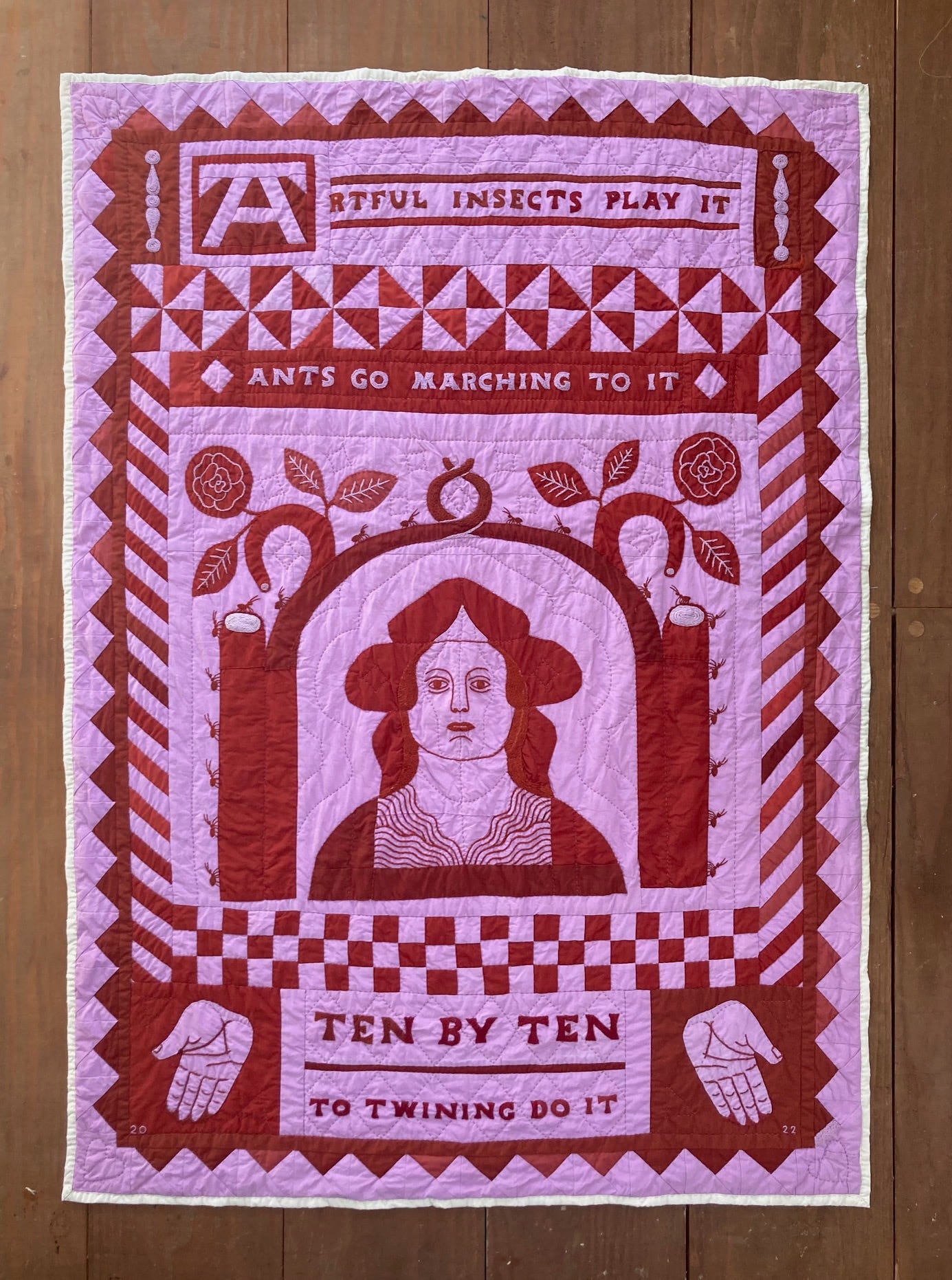 Medieval Death Quilt - by Carson Ellis - Slowpoke
