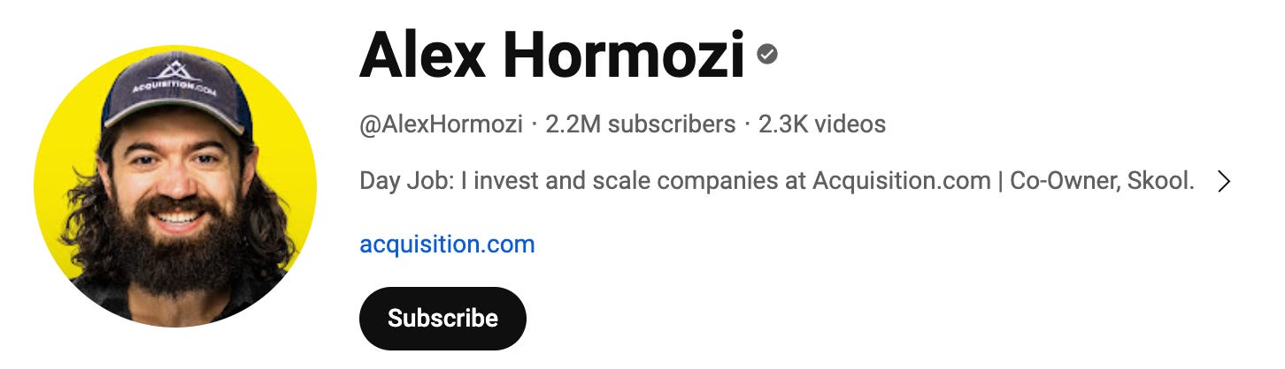5 Lessons Creators Can Learn From Alex Hormozi