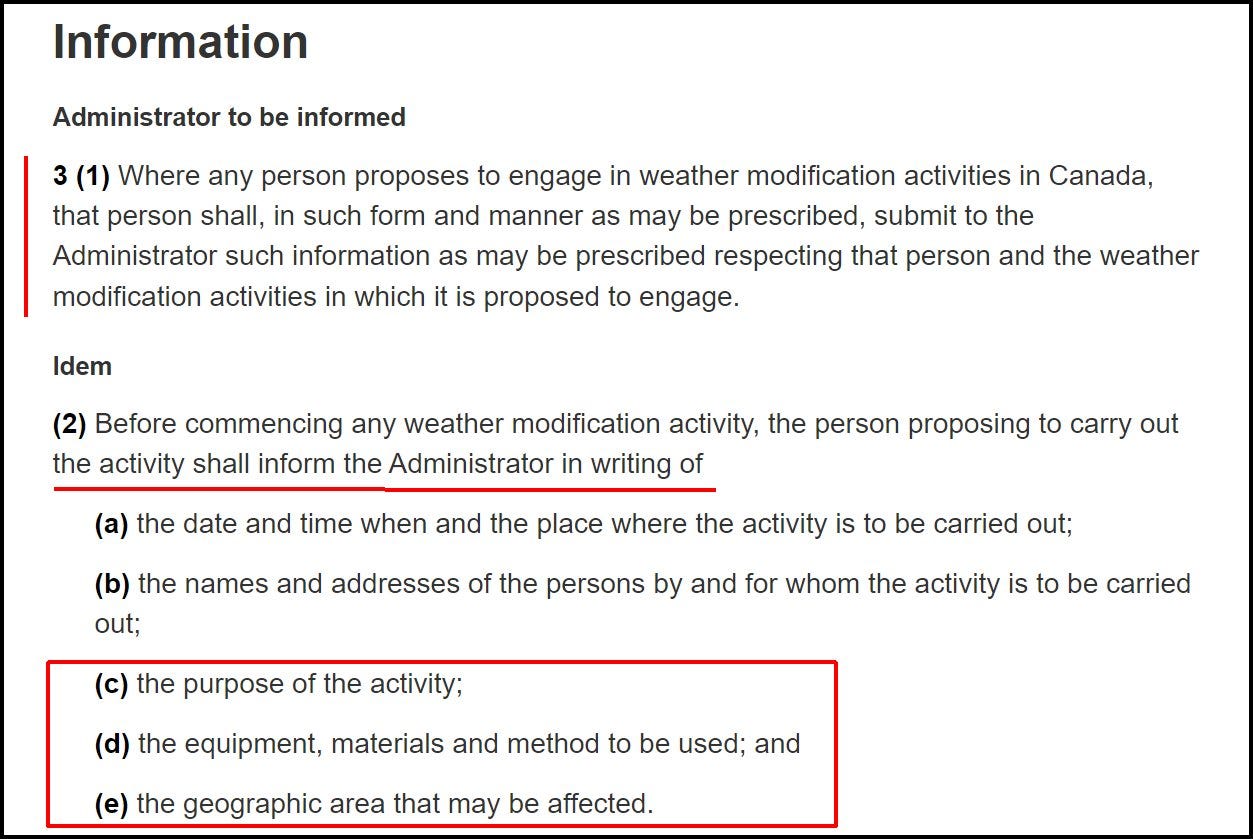 Special Investigation: Geoengineering & Weather Modification in Canada ...