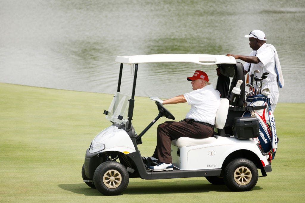 Donald Trump Is Napoleon in a Golf Cart