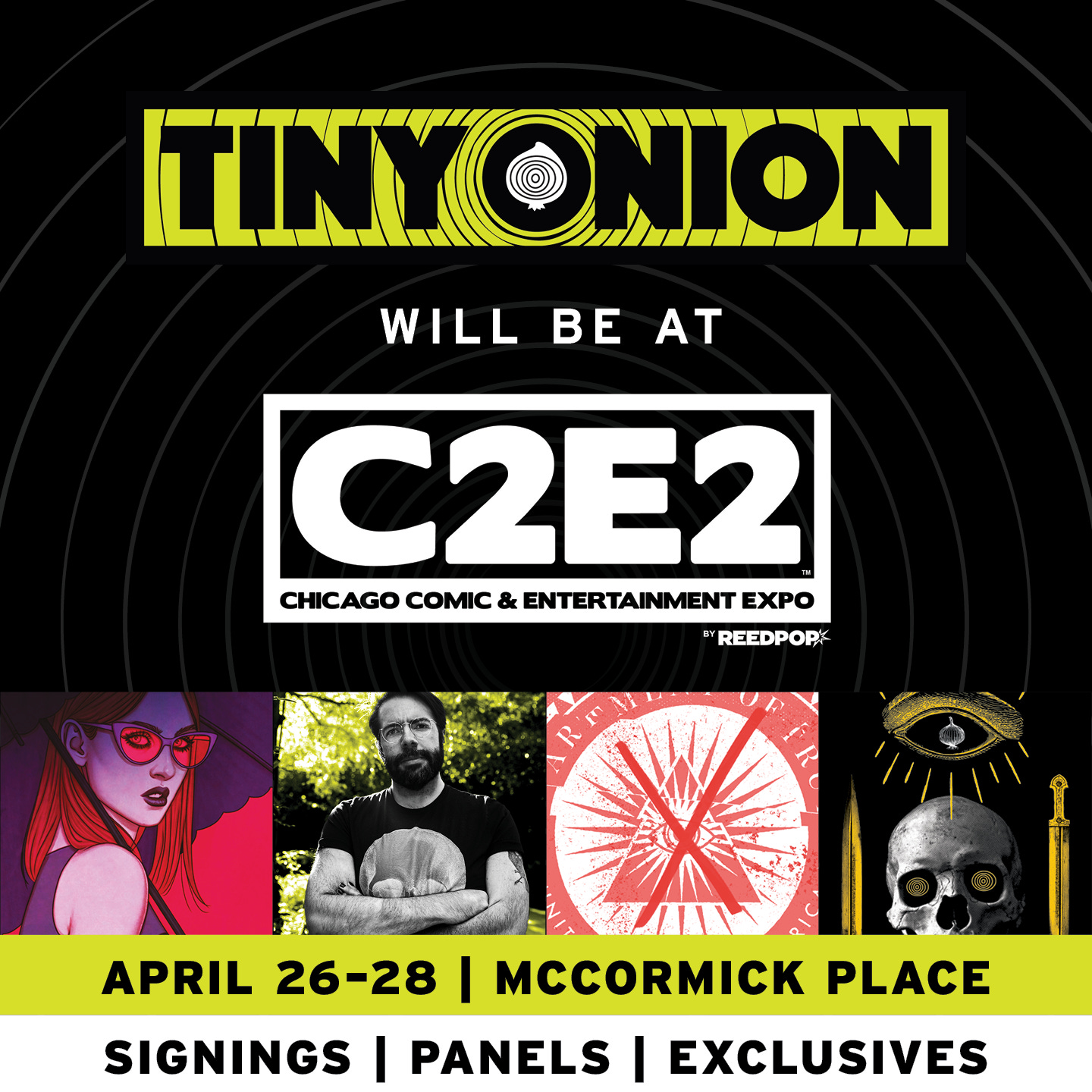 Tiny Onion Takes over C2E2 - by Jazzlyn Stone