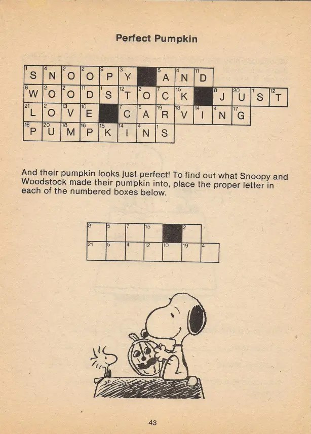 Snoopy Spooky Giant Activity Book - The Retroist