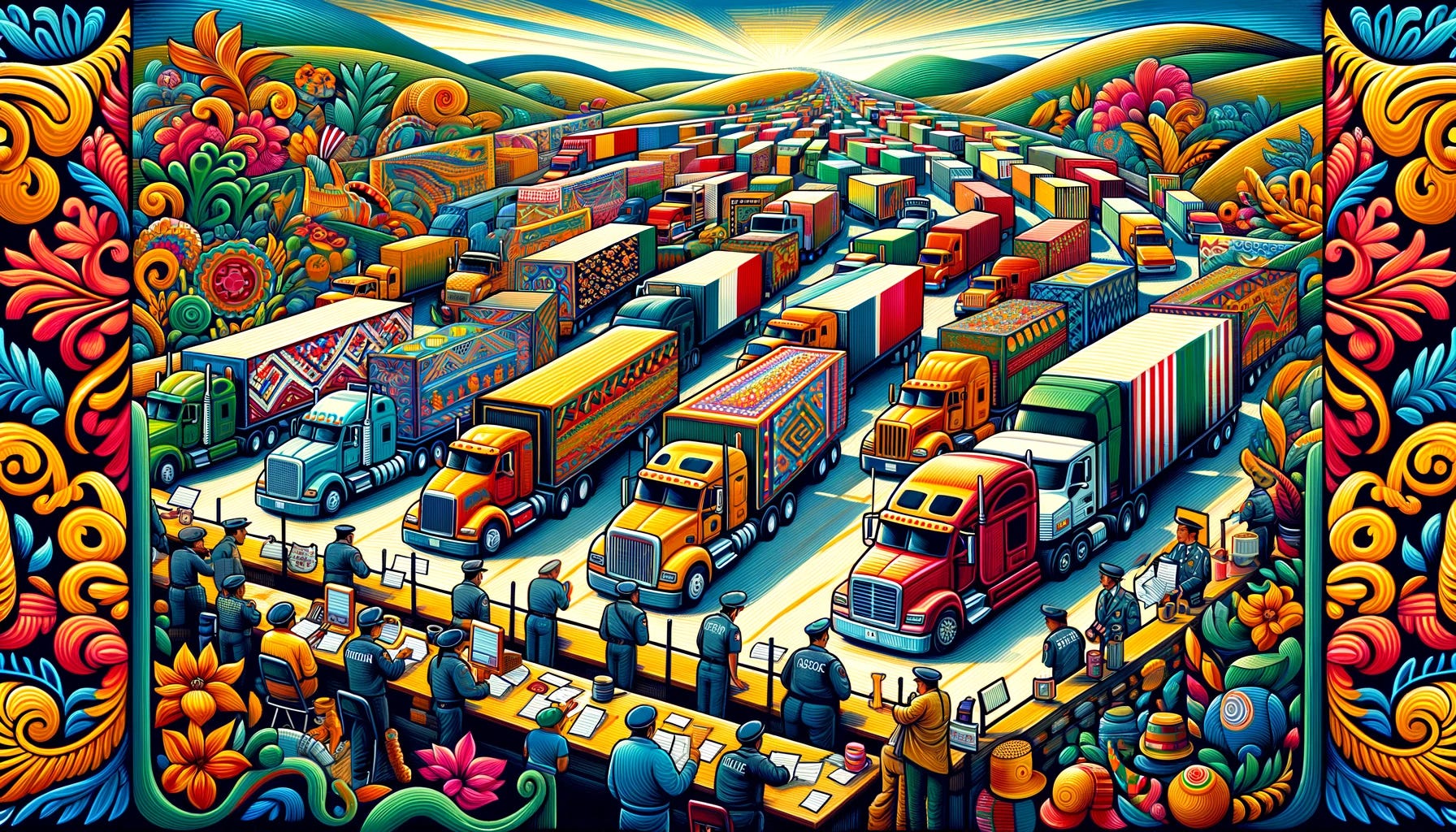 Issue #10: How freight gets across the U.S.-Mexico border