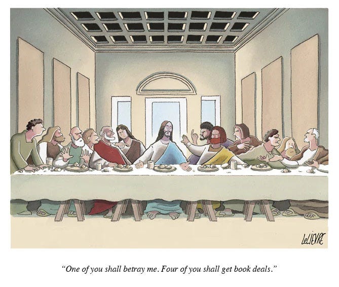 Last Supper book deals - SDG’s Dailies & Sundays