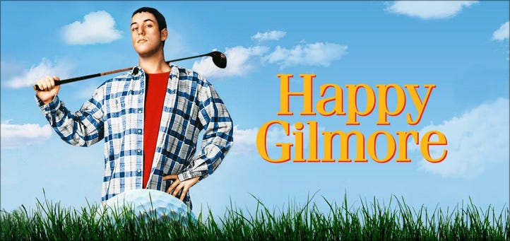 Happy Gilmore - Review - by James Lees - Balls on Film