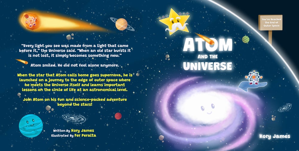 Atom and the Universe - by Kory Barri - World of Kory James