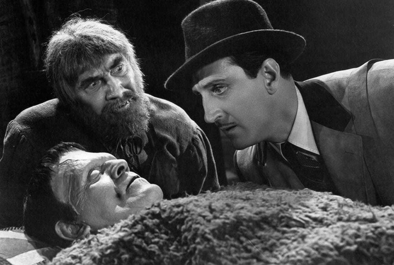 Classic Horror Behind the Scenes: “What Place is This?” Basil Rathbone ...