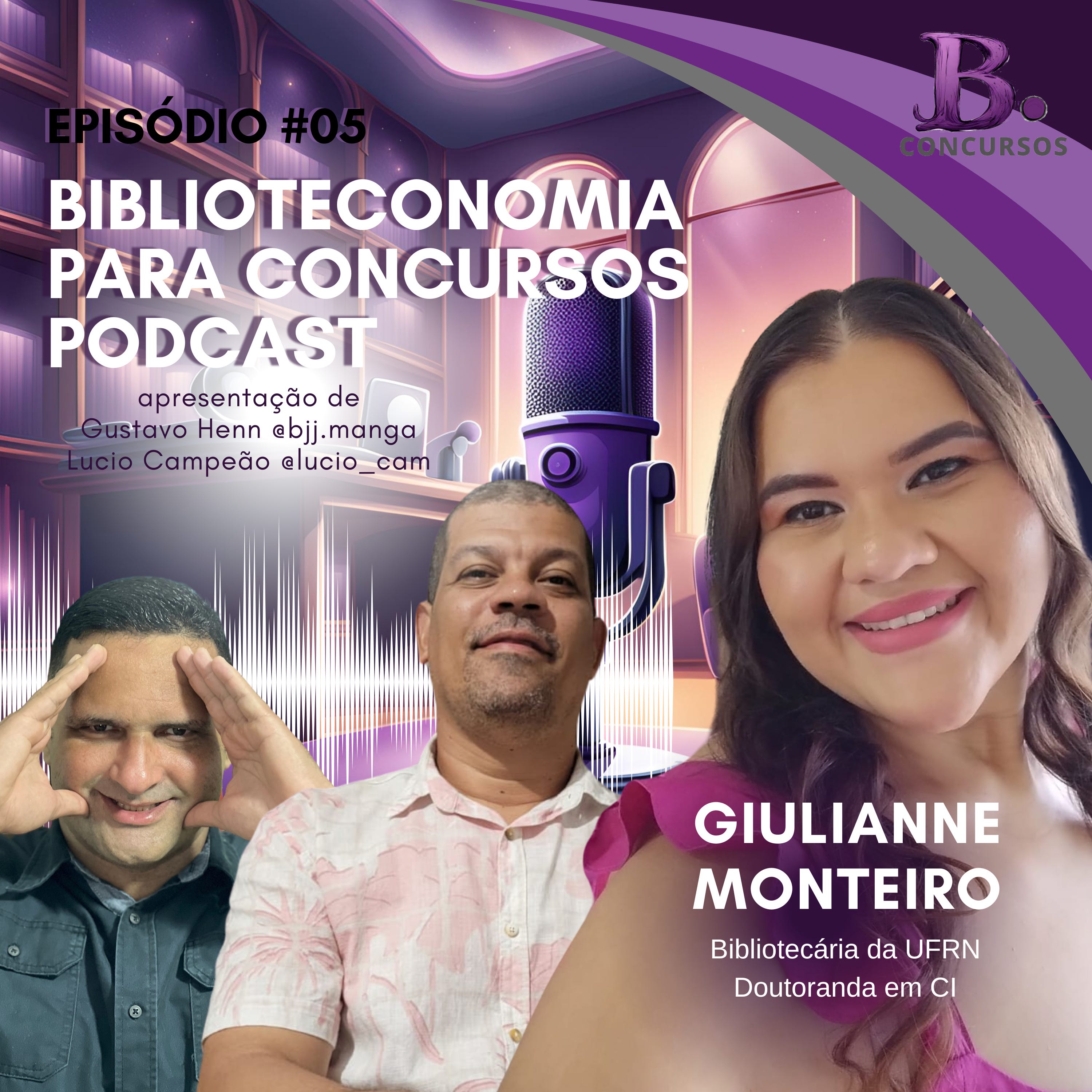 Podcast Biblioteconomia para concursos - by Gustavo Henn