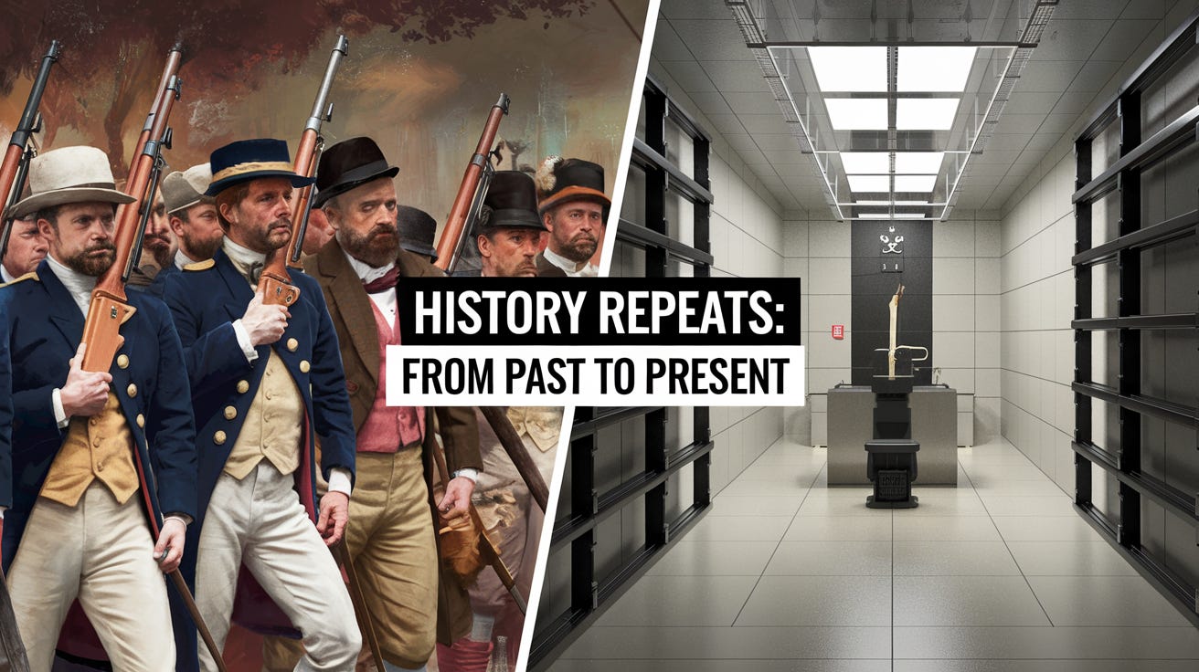 📜 History Repeats: The Return of Firing Squads in Modern America