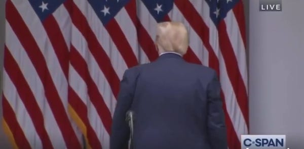 President Pull-Ups Big Mad Temper Tantrum! So Angry! Stomp Stomp Stomp ...