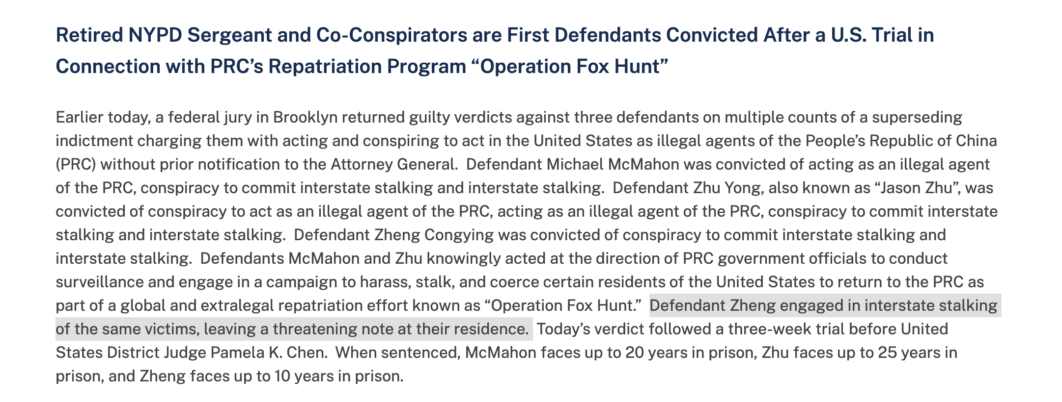 Where is Canada's PRC Interference Files story going?