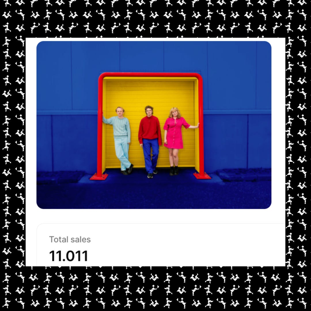 11.011 tickets sold and an upcoming Bobbie Remix announced!