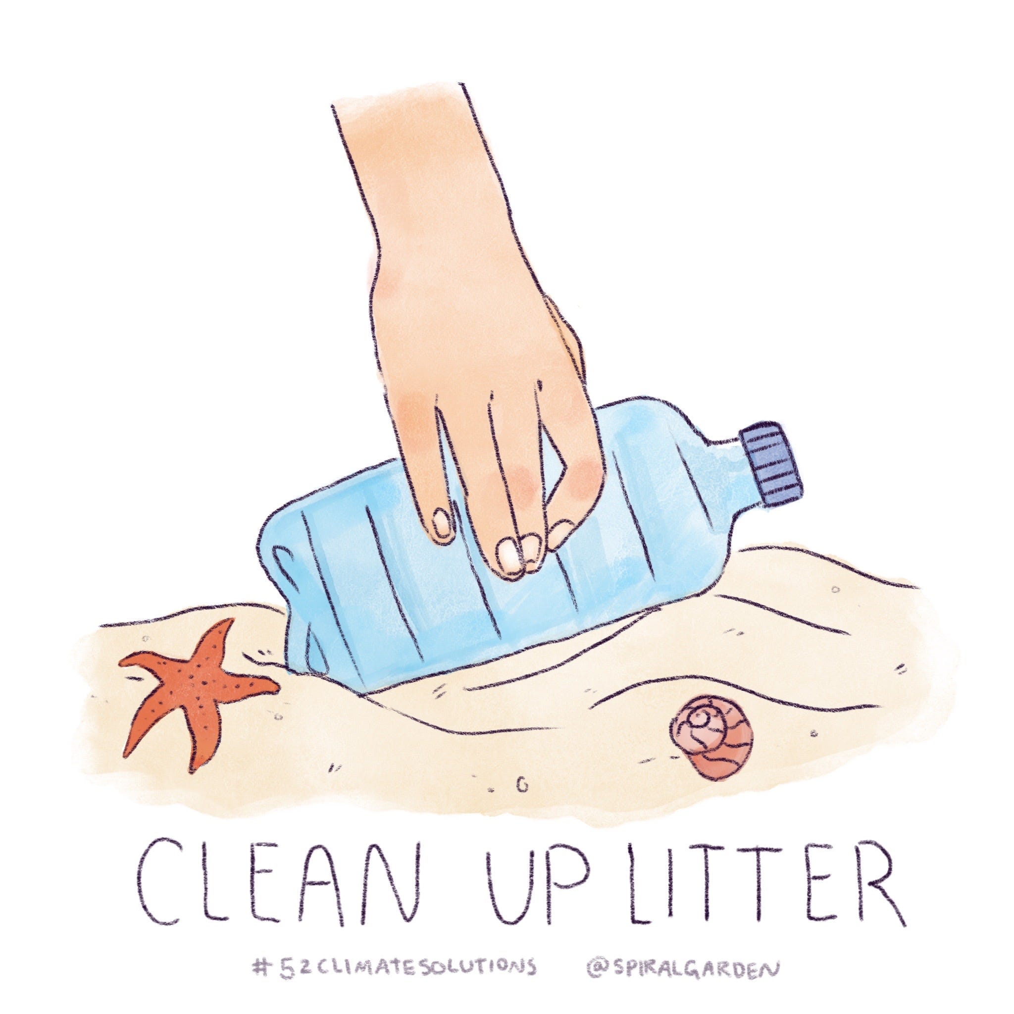 38. Clean Up Litter - by Lauren & Oberon Carter