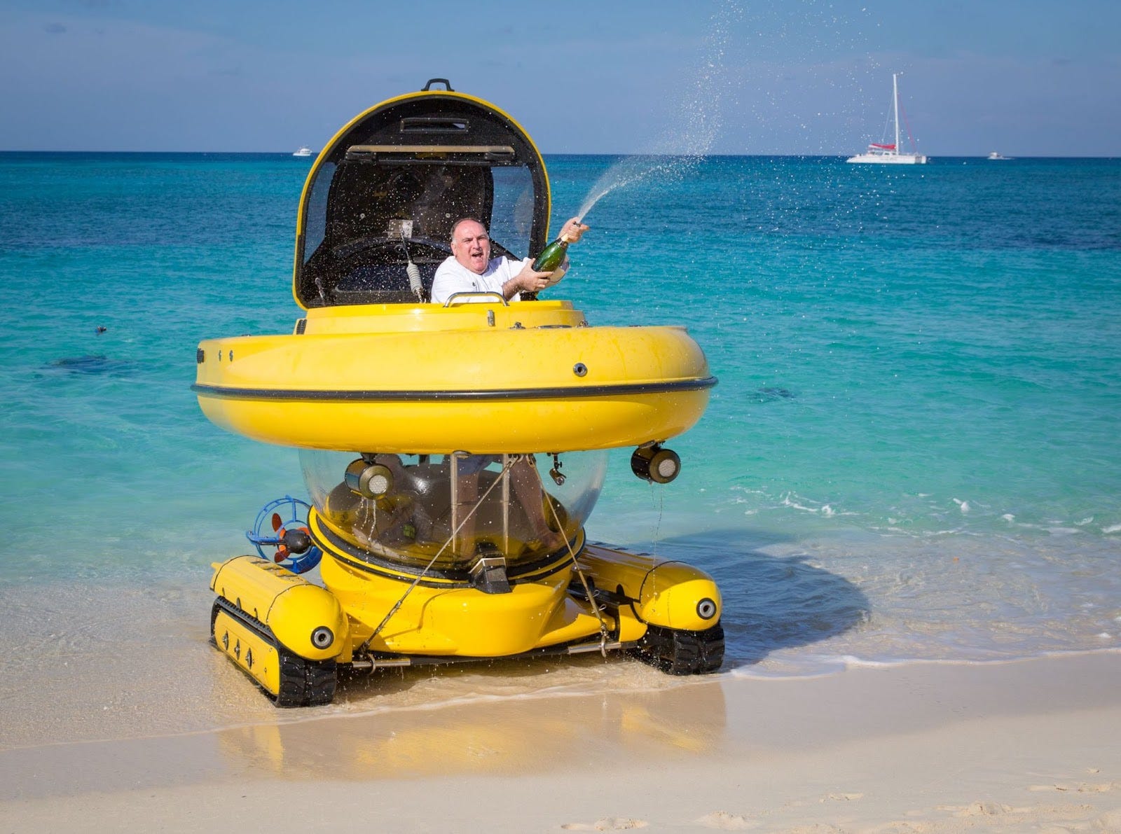 What do a Yellow Submarine, a Jet Ski, and a Helicopter have in common?