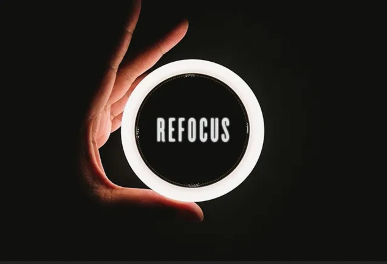 Refocus On the Present To Transform Into What You Are Meant To Be