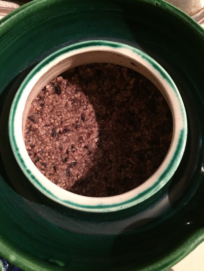 Amaranth Seed, Trail Of Tears and Hokkaido Black Soy Bean Miso Paste