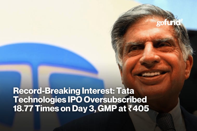 Record-Breaking Interest: Tata Technologies IPO Oversubscribed 18.77 ...